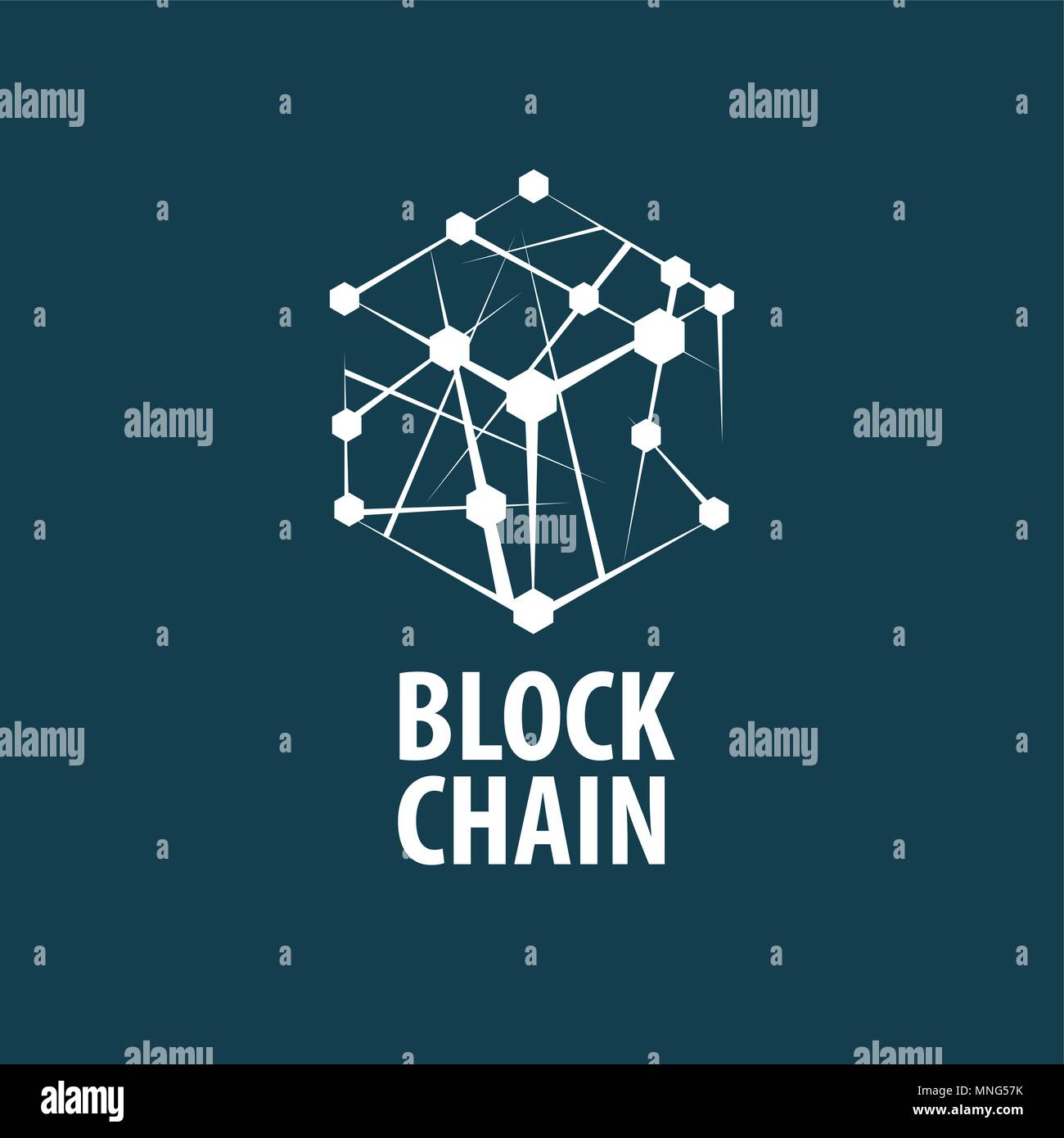 Vector logo blockchain Stock Vector Image & Art - Alamy