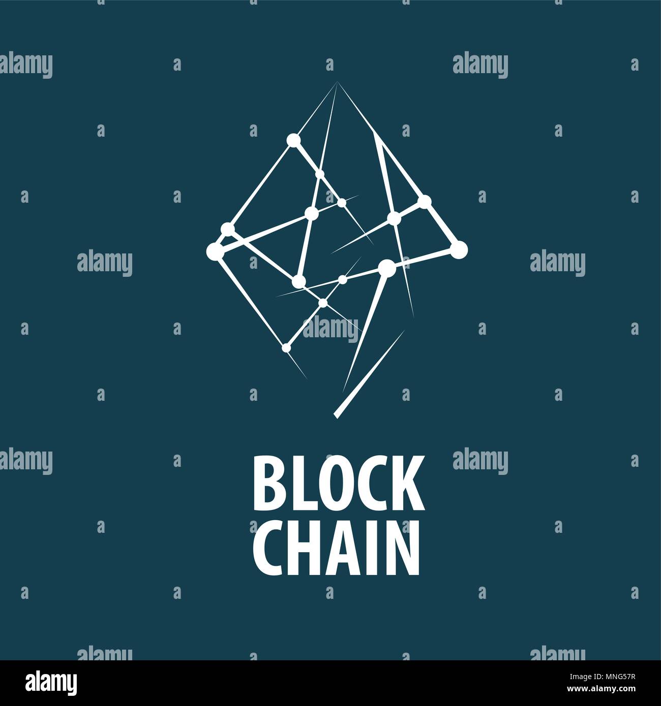 Vector logo blockchain Stock Vector Image & Art - Alamy