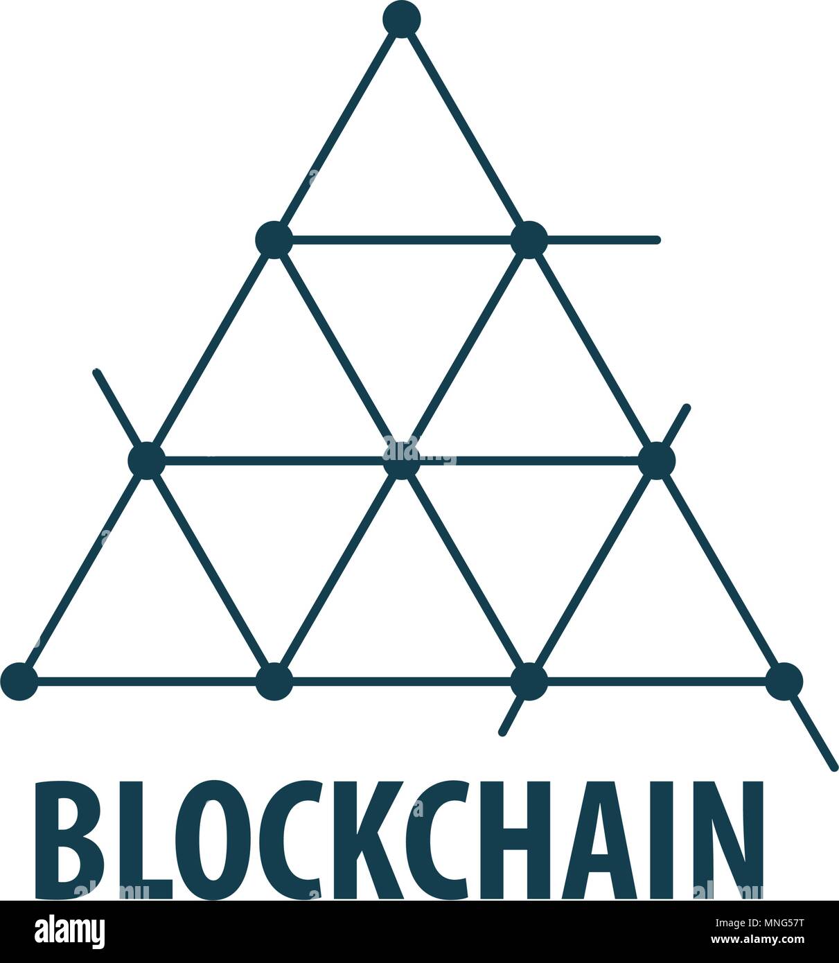 Vector logo blockchain Stock Vector Image & Art - Alamy