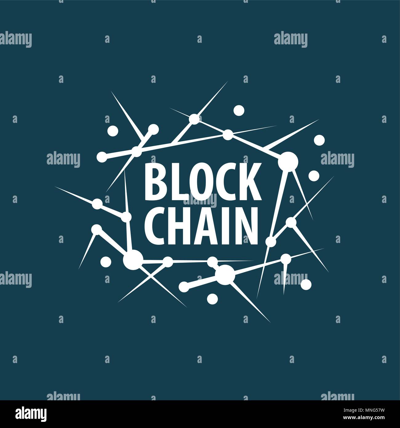Vector logo blockchain Stock Vector Image & Art - Alamy