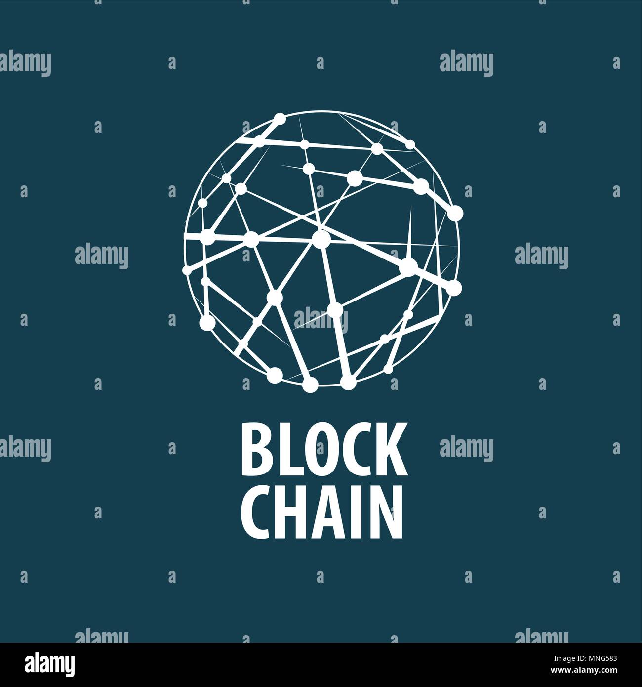 Vector logo blockchain Stock Vector Image & Art - Alamy