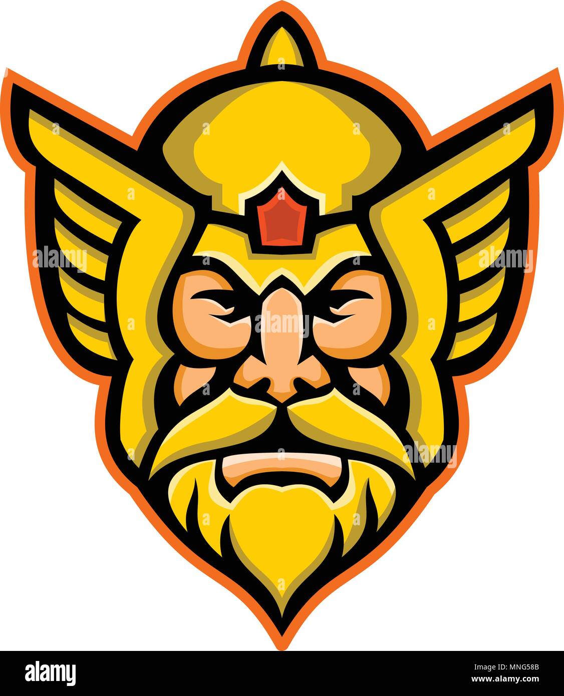 Thor norse god Stock Vector Images - Alamy