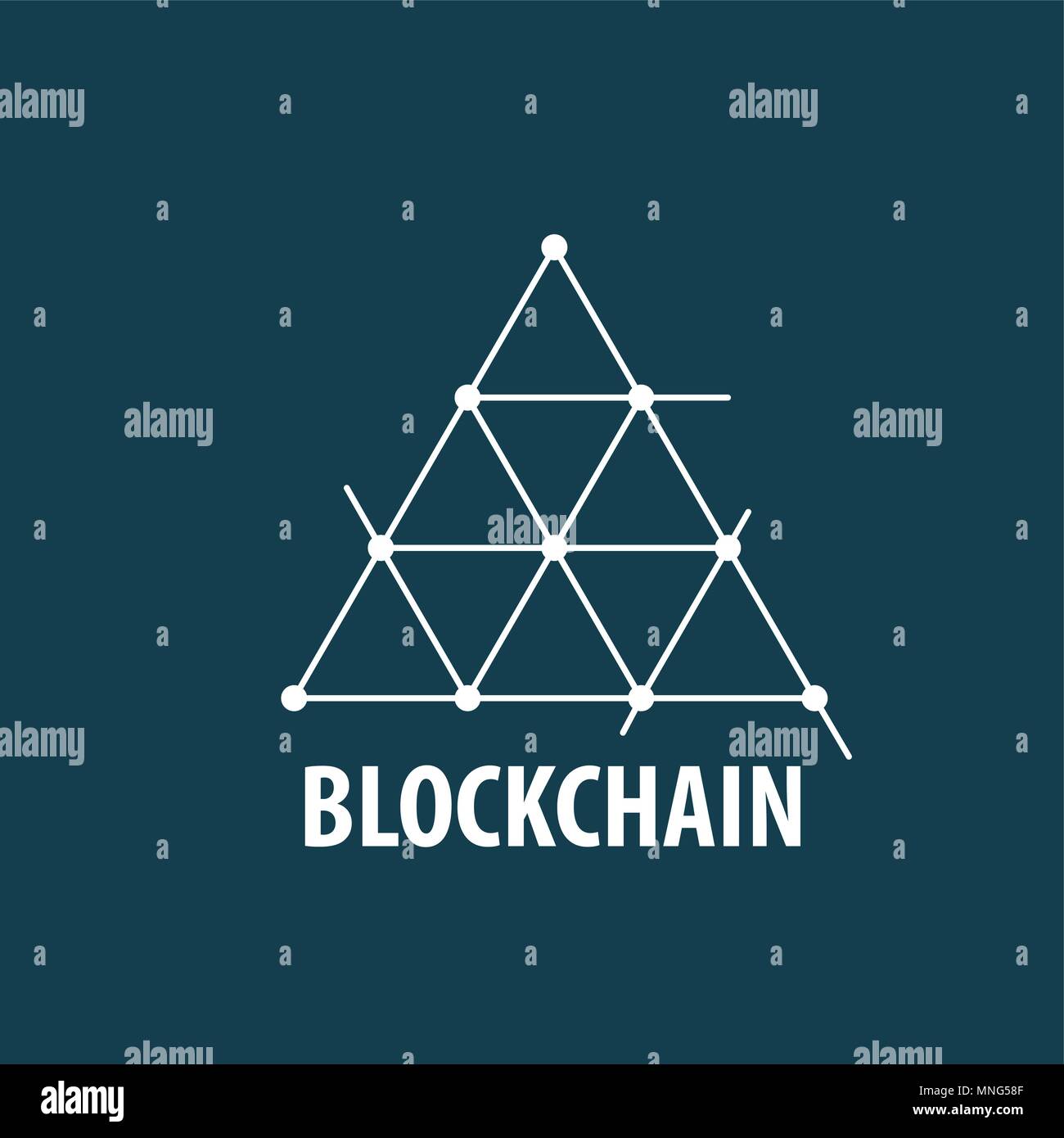 Vector logo blockchain Stock Vector Image & Art - Alamy
