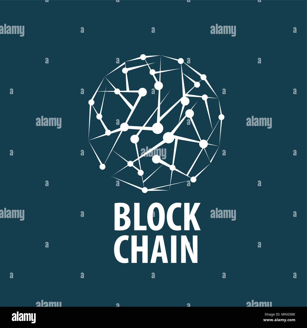 Vector logo blockchain Stock Vector Image & Art - Alamy