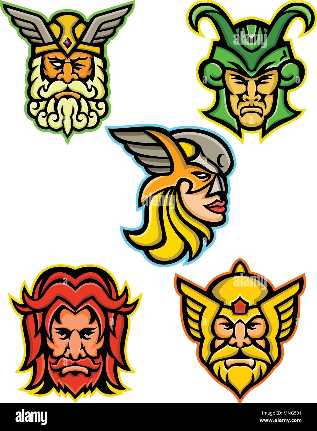 Thor And Loki Norse Mythology