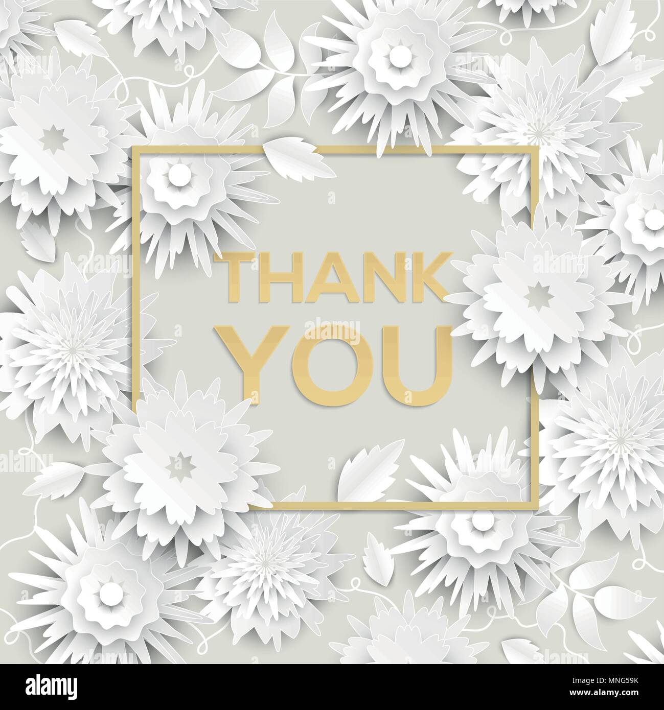 Thank you card colorful Stock Vector Images - Alamy