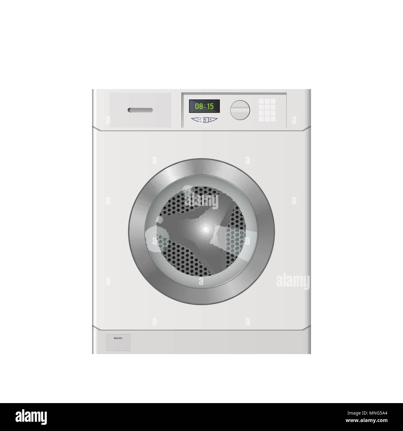 Load clothes Stock Vector Images - Alamy