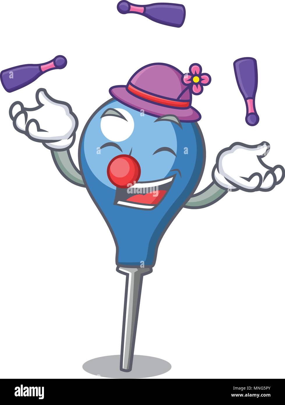 Funny cartoon doctor blank Stock Vector Images - Alamy