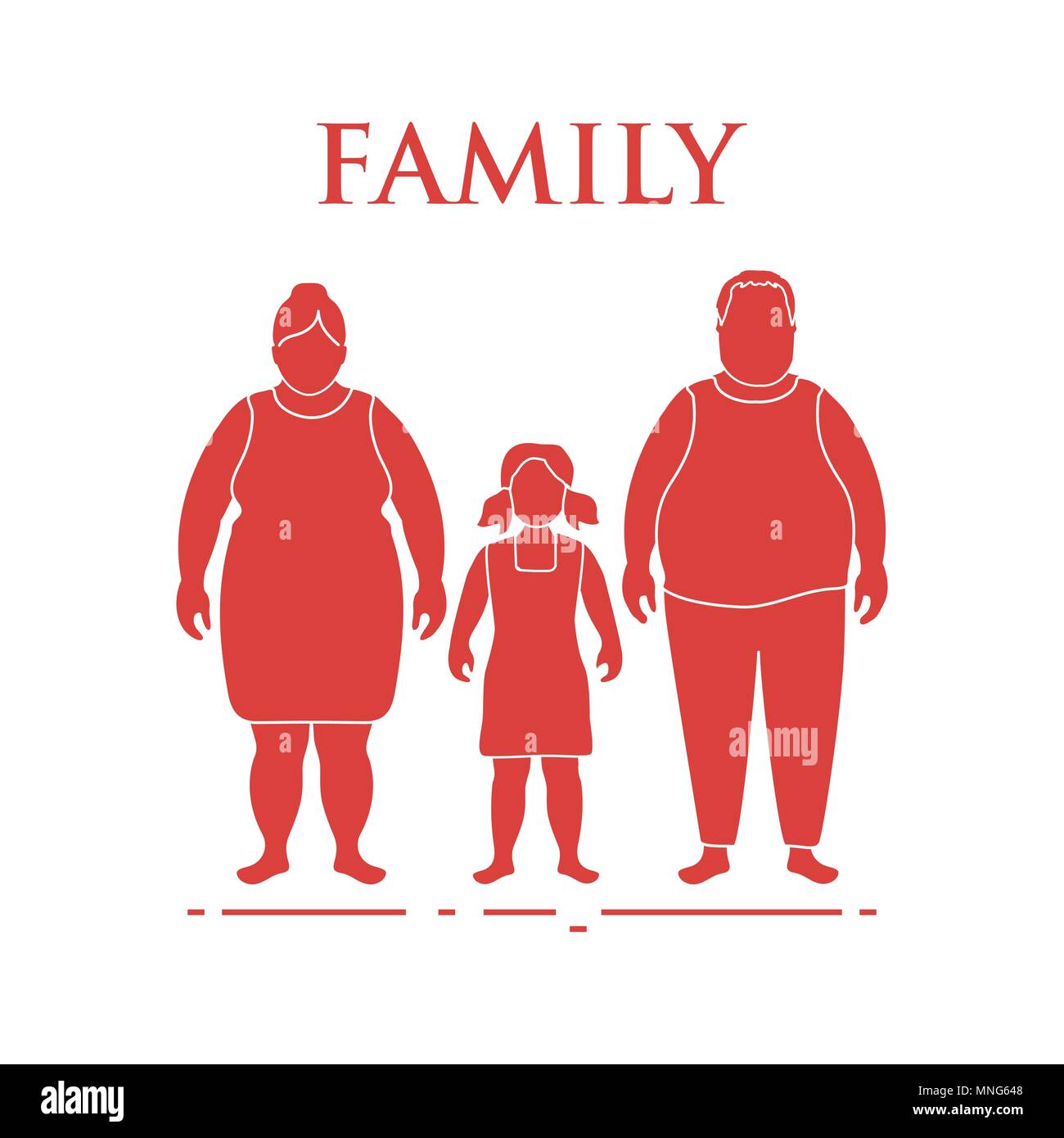 Obese Child And Parents High Resolution Stock Photography and Images ...