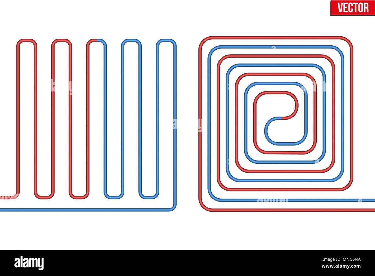 Household water system Stock Vector Images - Alamy