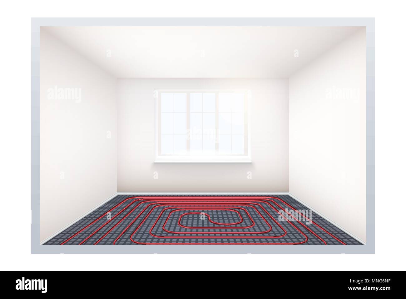 Heating and building Cut Out Stock Images & Pictures - Alamy