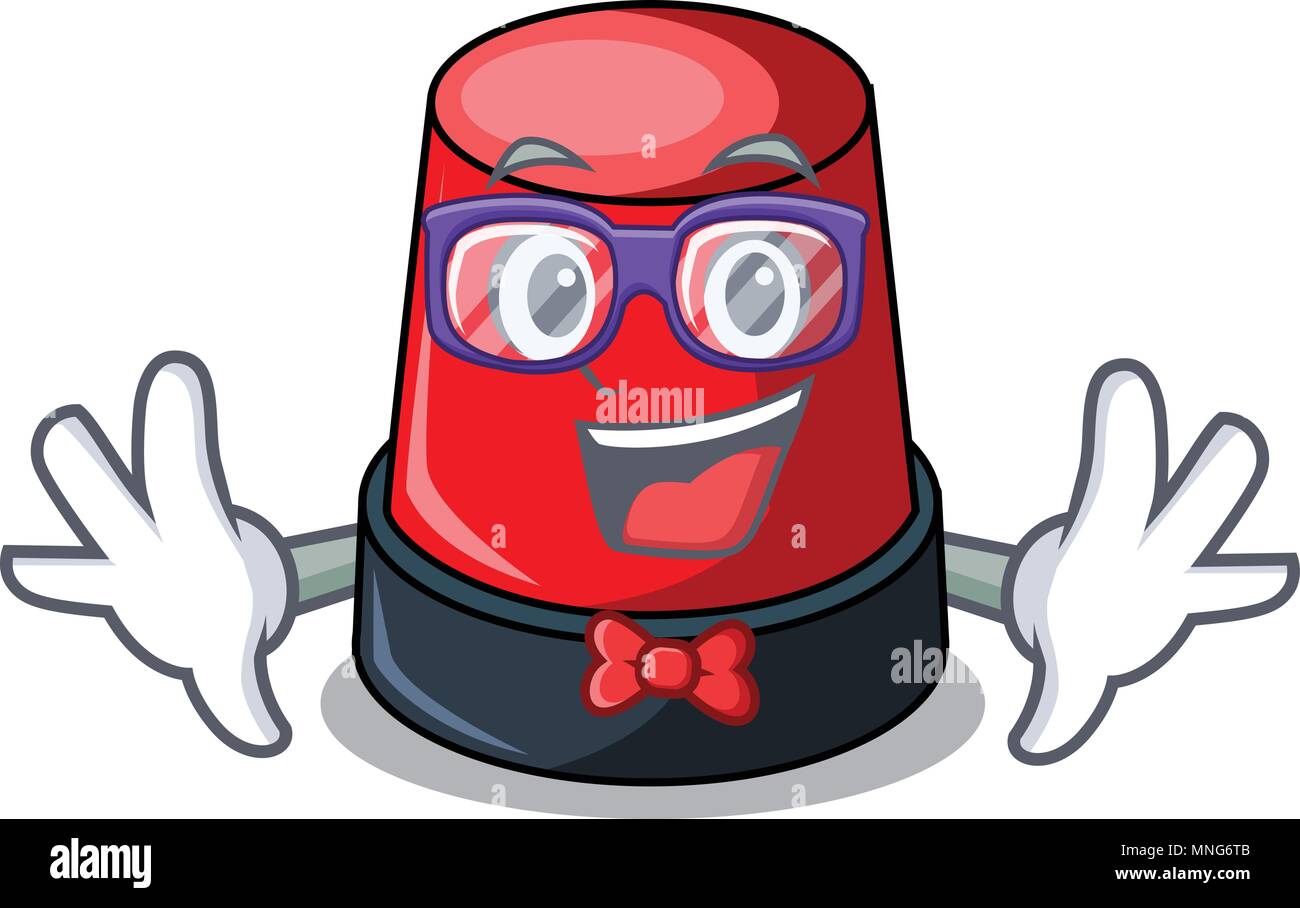 Geek sirine character cartoon style vector illustration Stock Vector ...