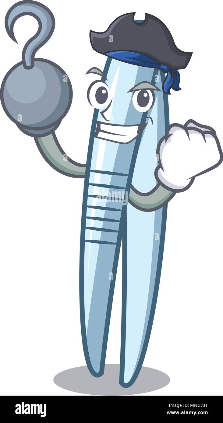 Pirate tweezers character cartoon style Stock Vector Image & Art - Alamy