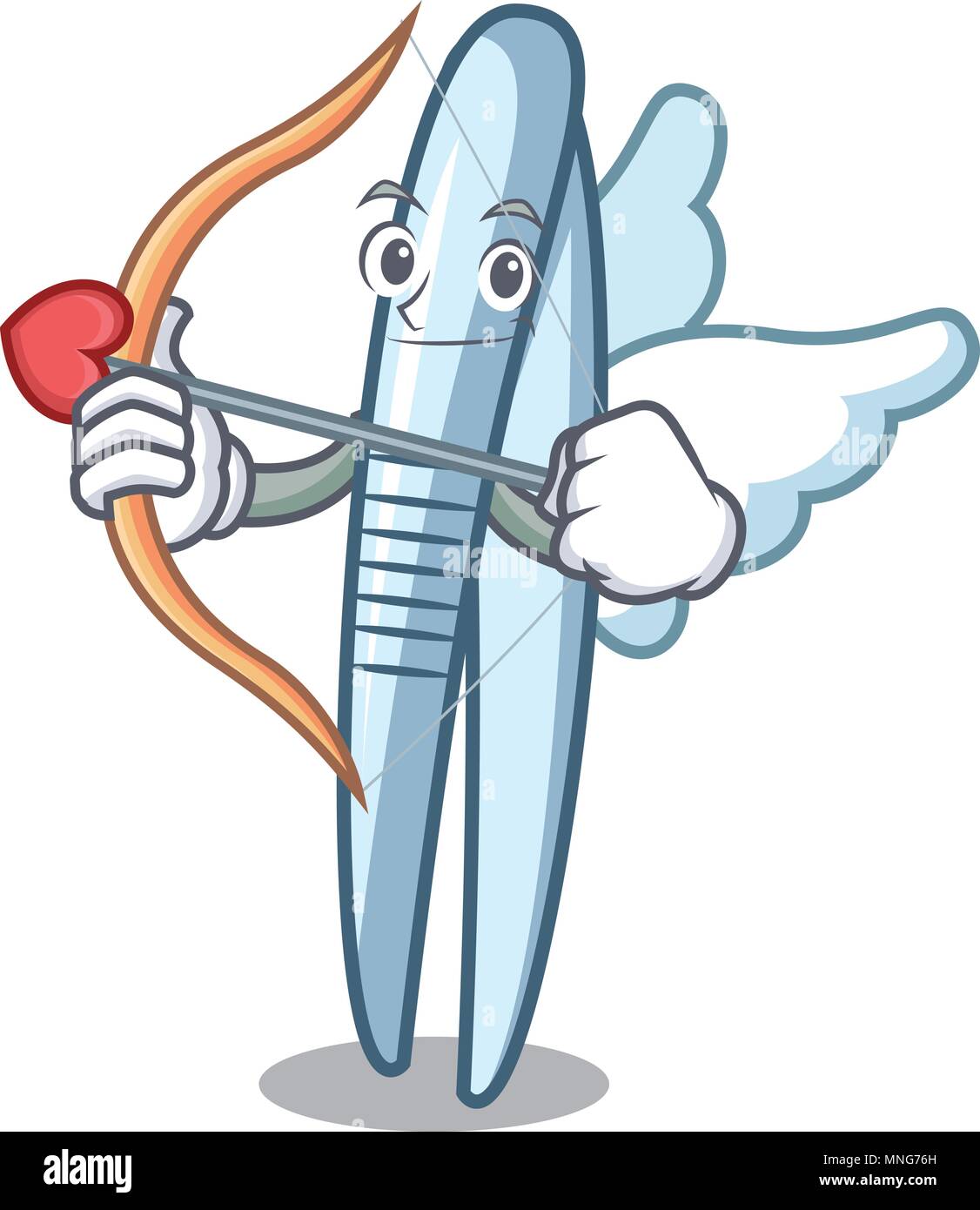 Cupid tweezers character cartoon style Stock Vector Image & Art - Alamy