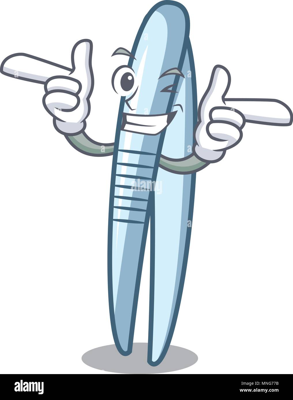 Wink tweezers character cartoon style Stock Vector Image & Art - Alamy