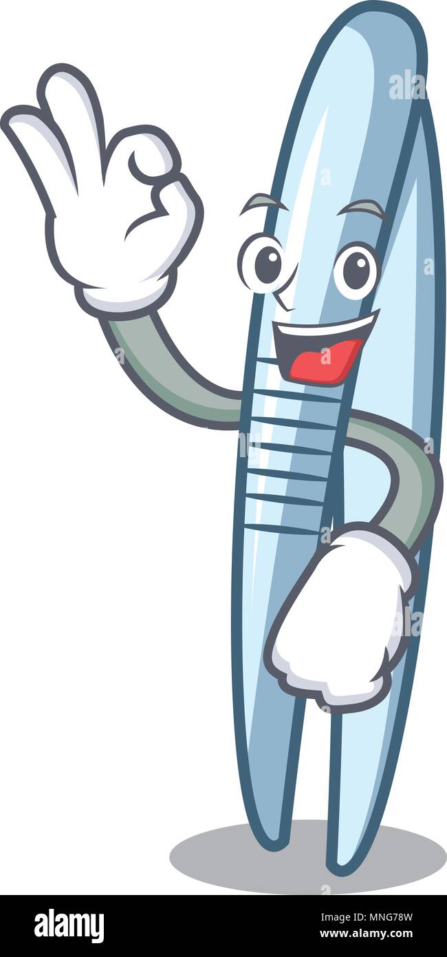 Okay tweezers character cartoon style Stock Vector Image & Art - Alamy