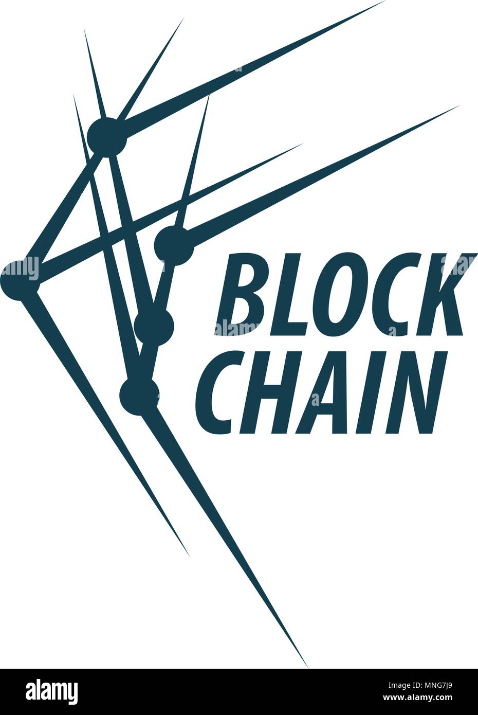 Vector logo blockchain Stock Vector Image & Art - Alamy