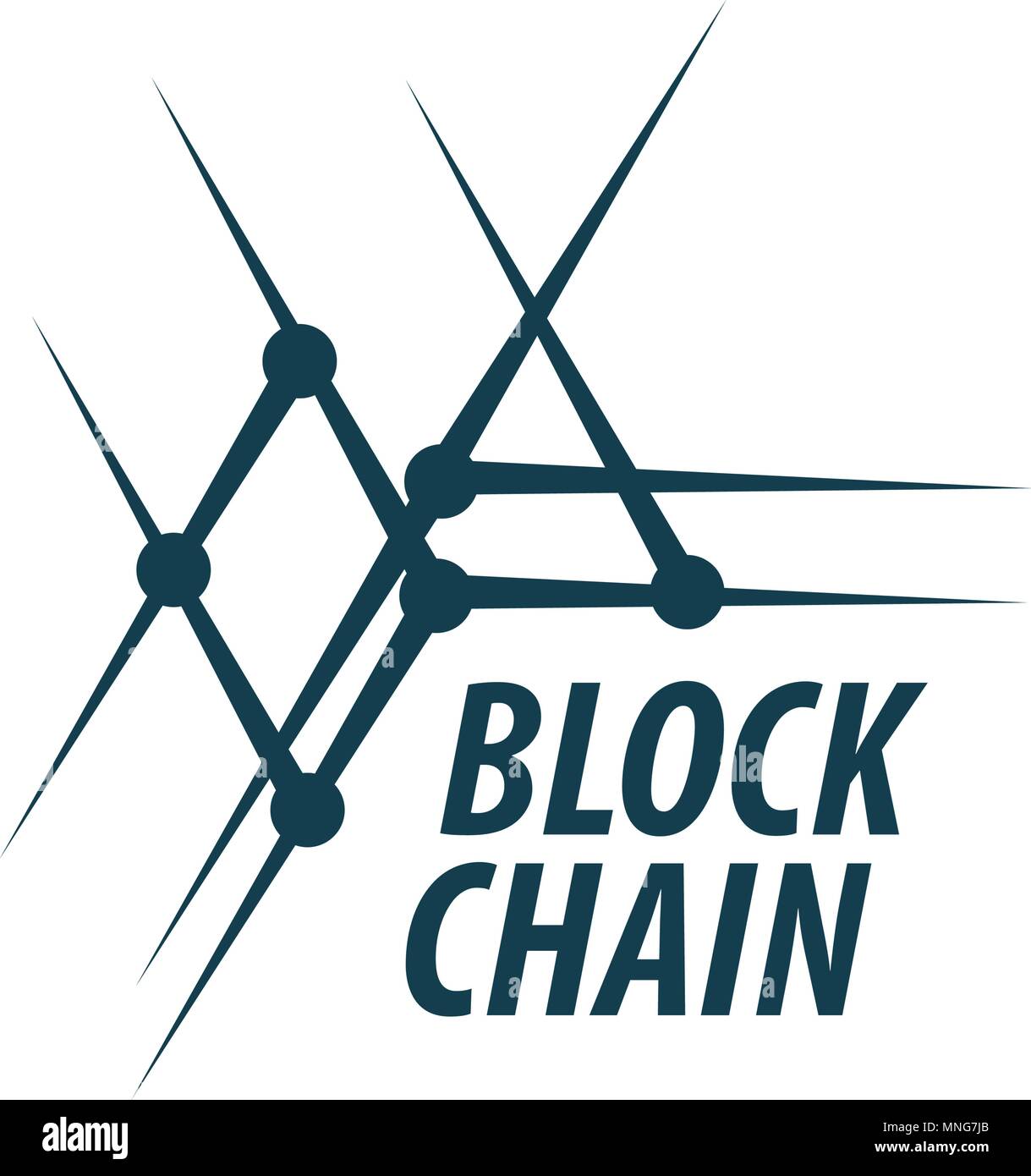 Vector logo blockchain Stock Vector Image & Art - Alamy
