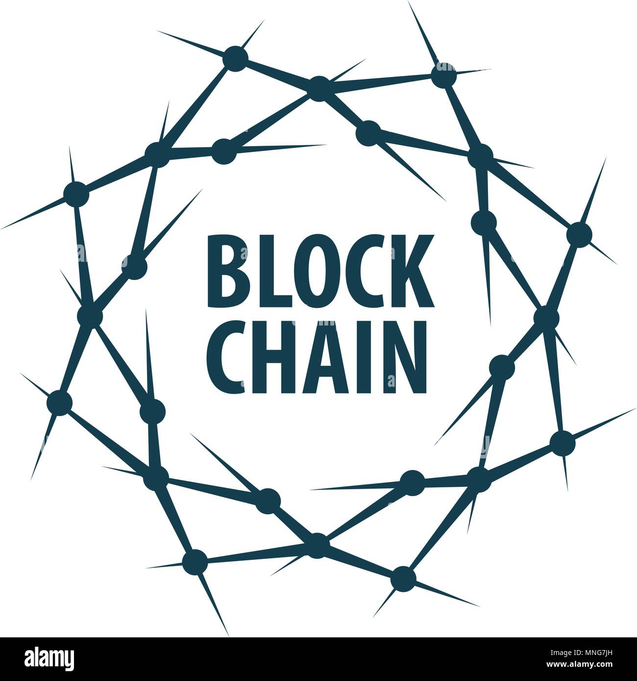 Vector logo blockchain Stock Vector Image & Art - Alamy