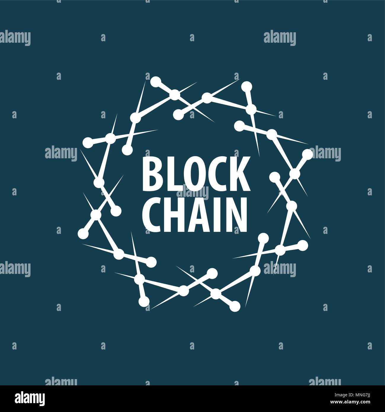 Vector logo blockchain Stock Vector Image & Art - Alamy