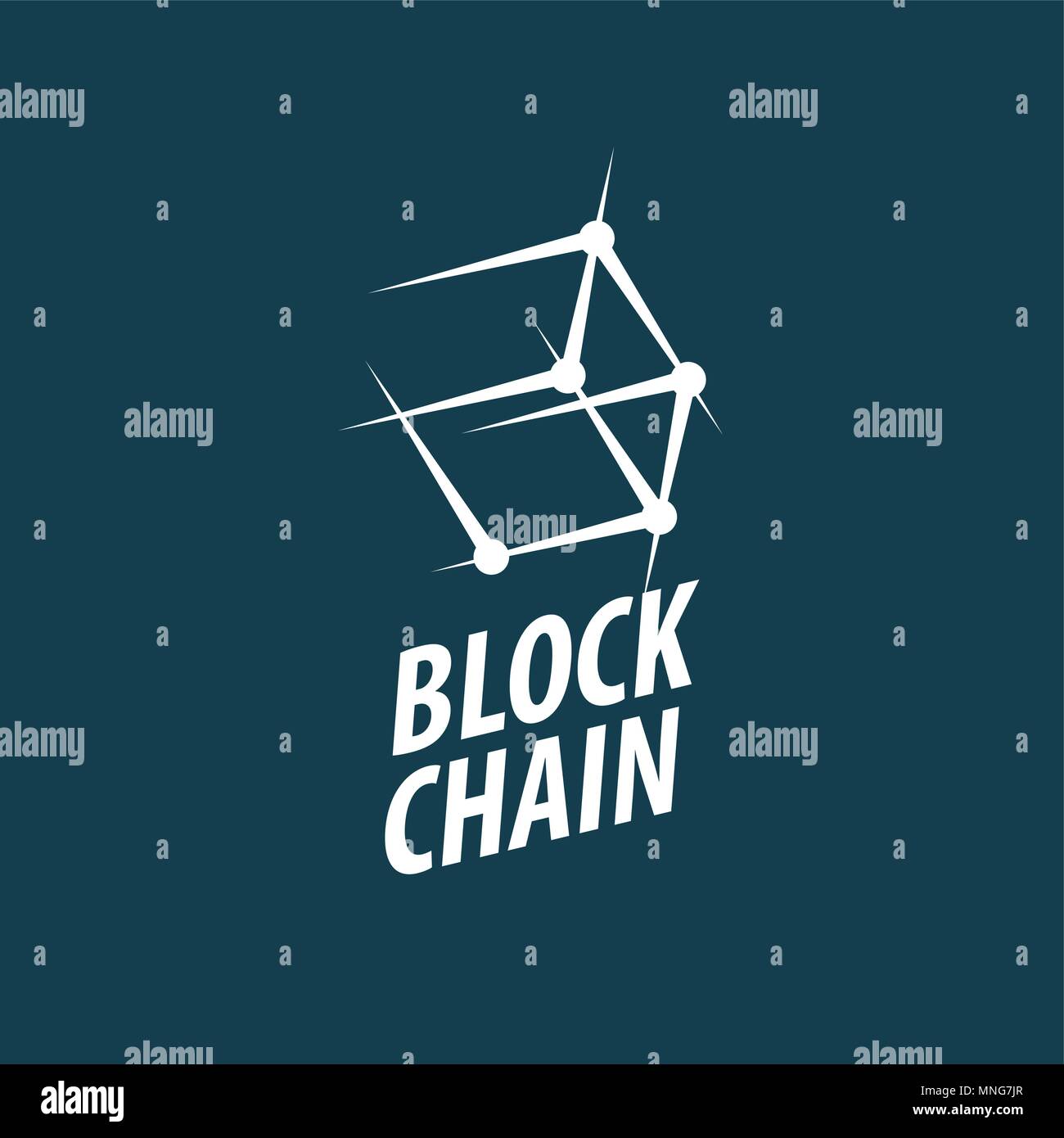 Vector logo blockchain Stock Vector Image & Art - Alamy