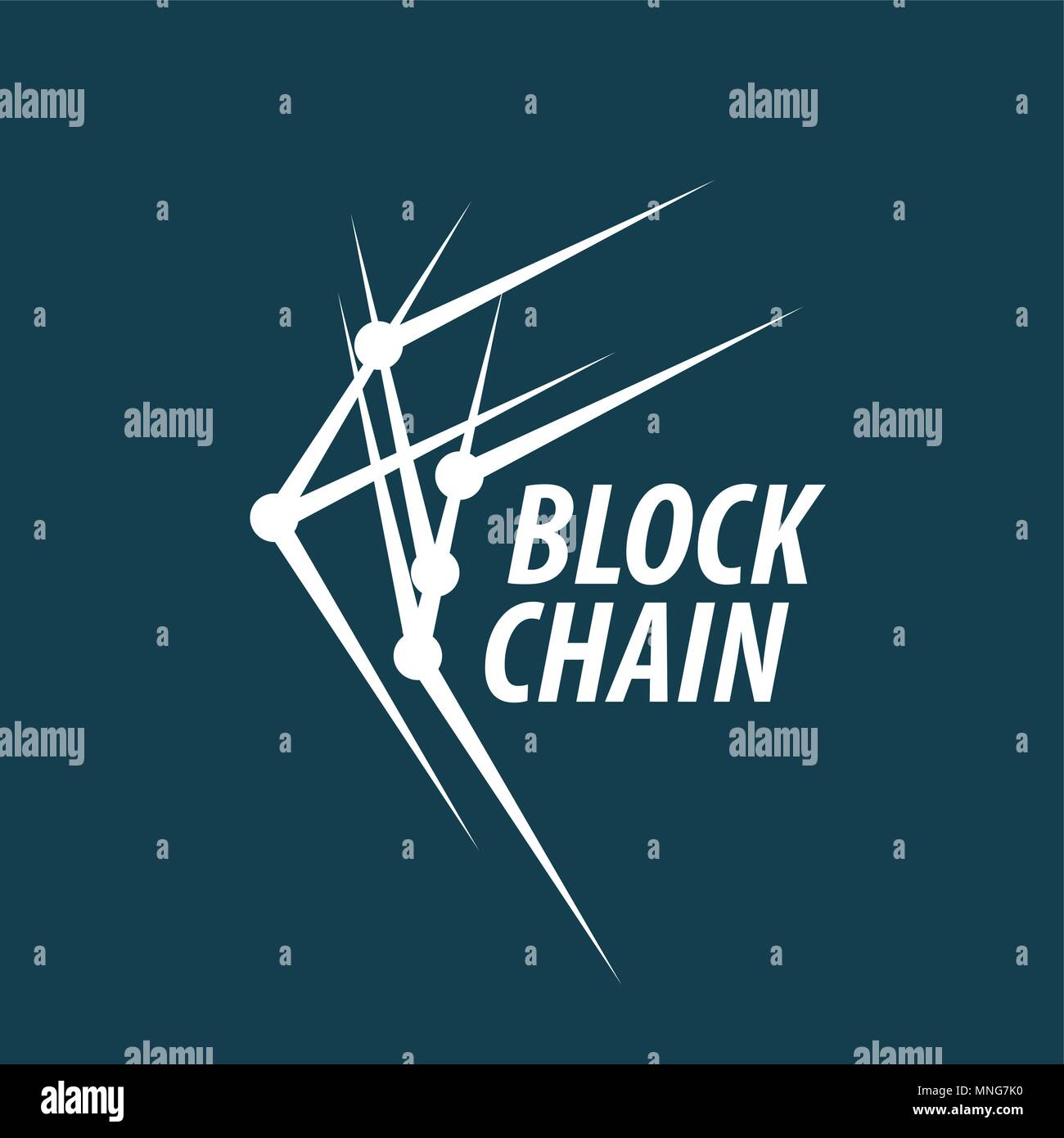 Vector logo blockchain Stock Vector Image & Art - Alamy