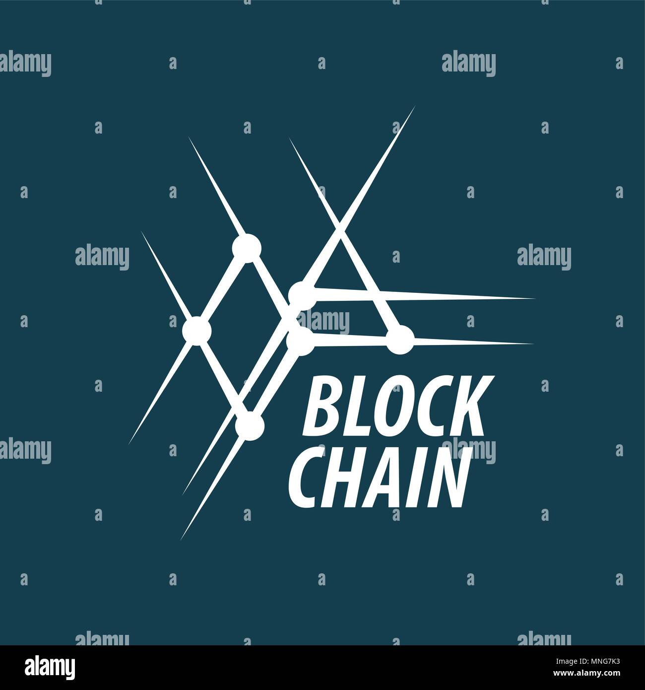 Vector logo blockchain Stock Vector Image & Art - Alamy