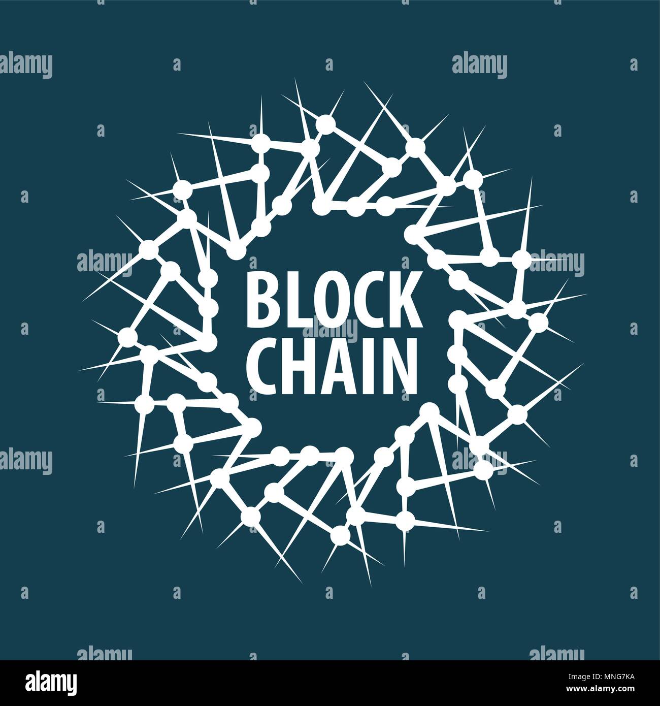 Vector logo blockchain Stock Vector Image & Art - Alamy