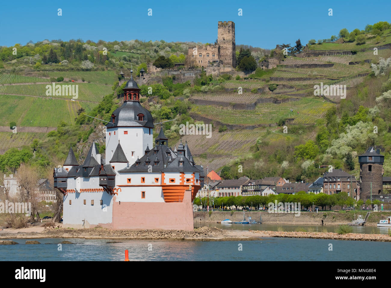 Rhine river castles hi-res stock photography and images - Alamy