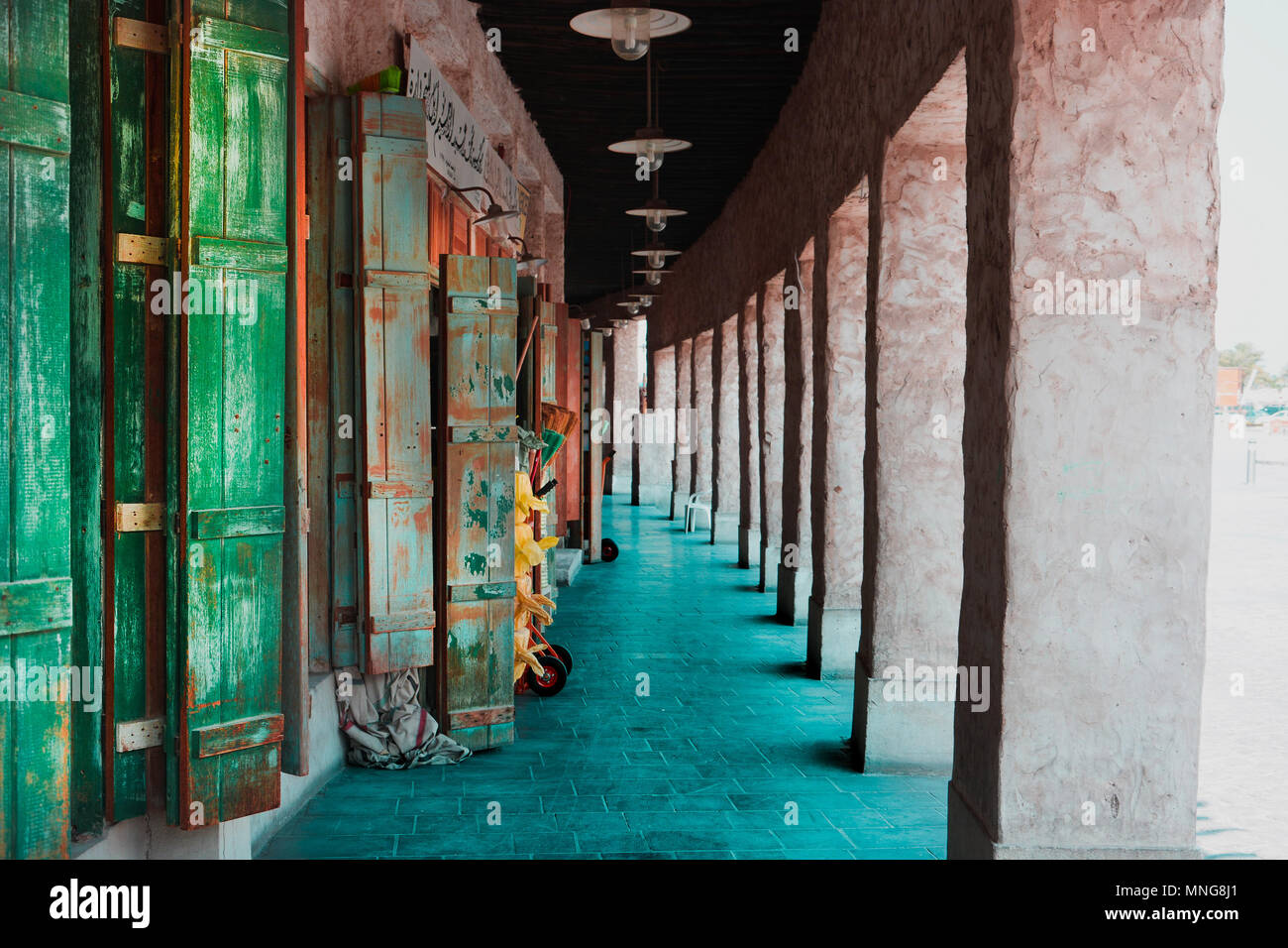 Qatar colors hi-res stock photography and images - Alamy