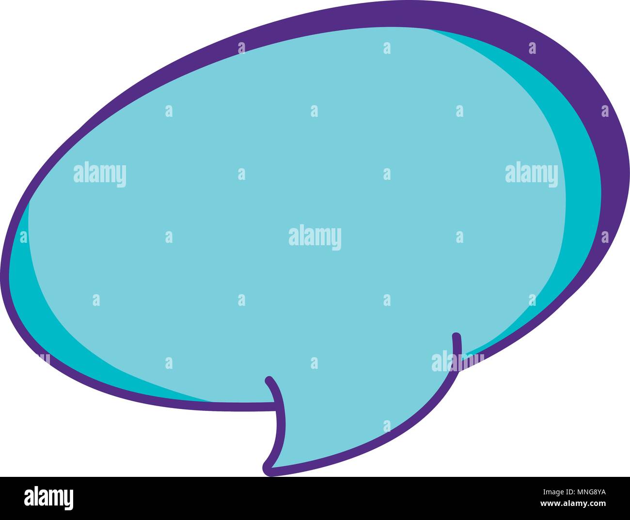 oval chat bubble text message Stock Vector Image & Art - Alamy