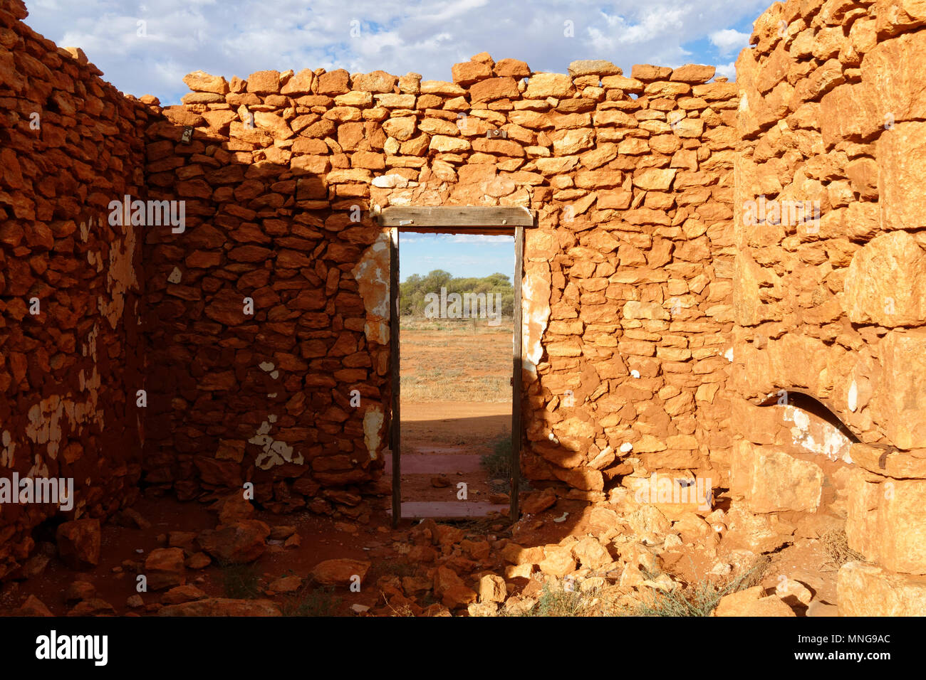 Stone ruin, Goldfields, Western Australia Stock Photo - Alamy
