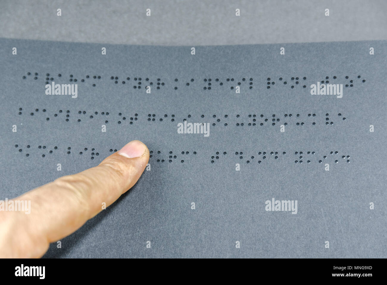 Braille script hi-res stock photography and images - Alamy
