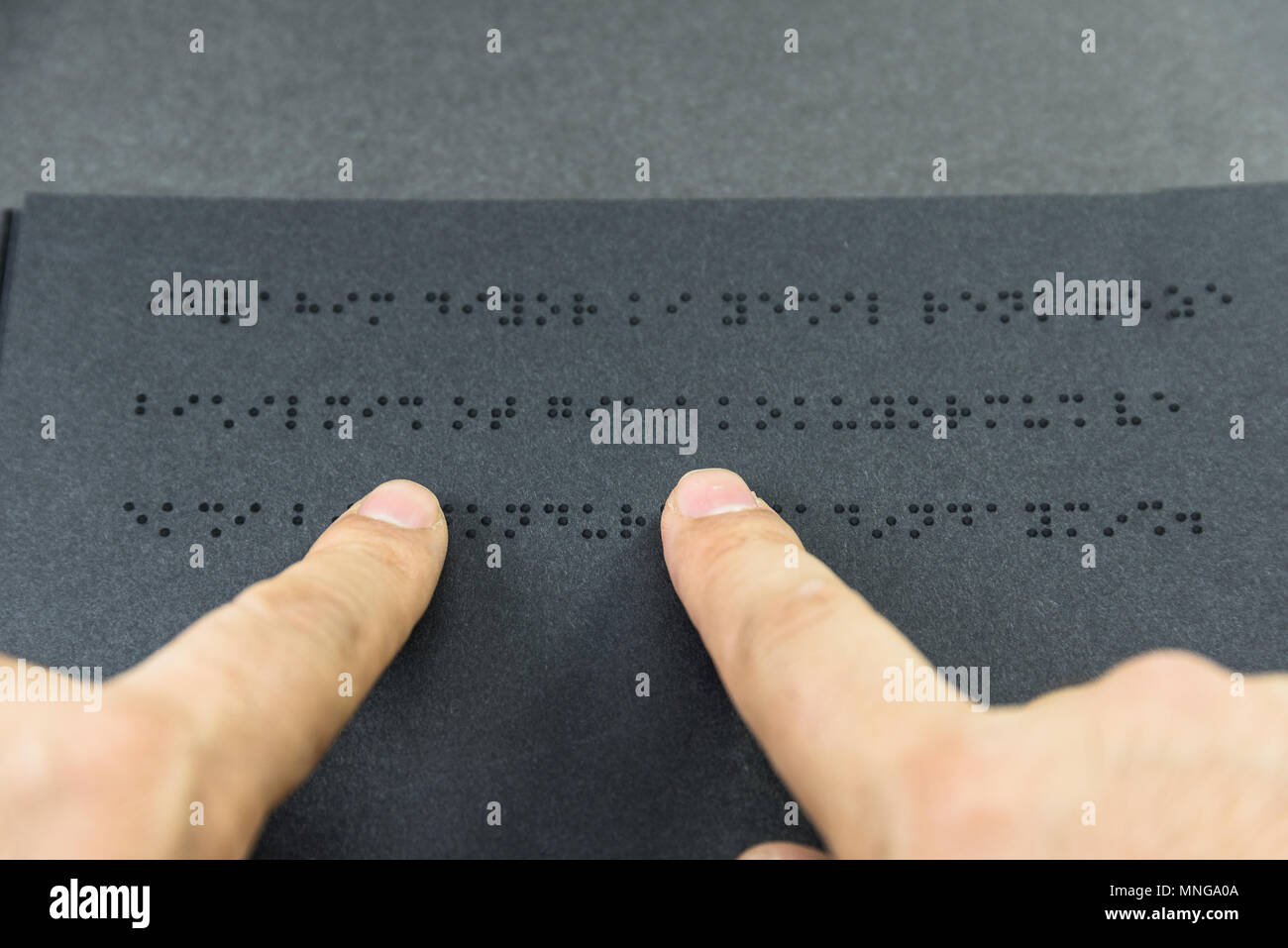 Written Language For Blind People High Resolution Stock Photography and ...