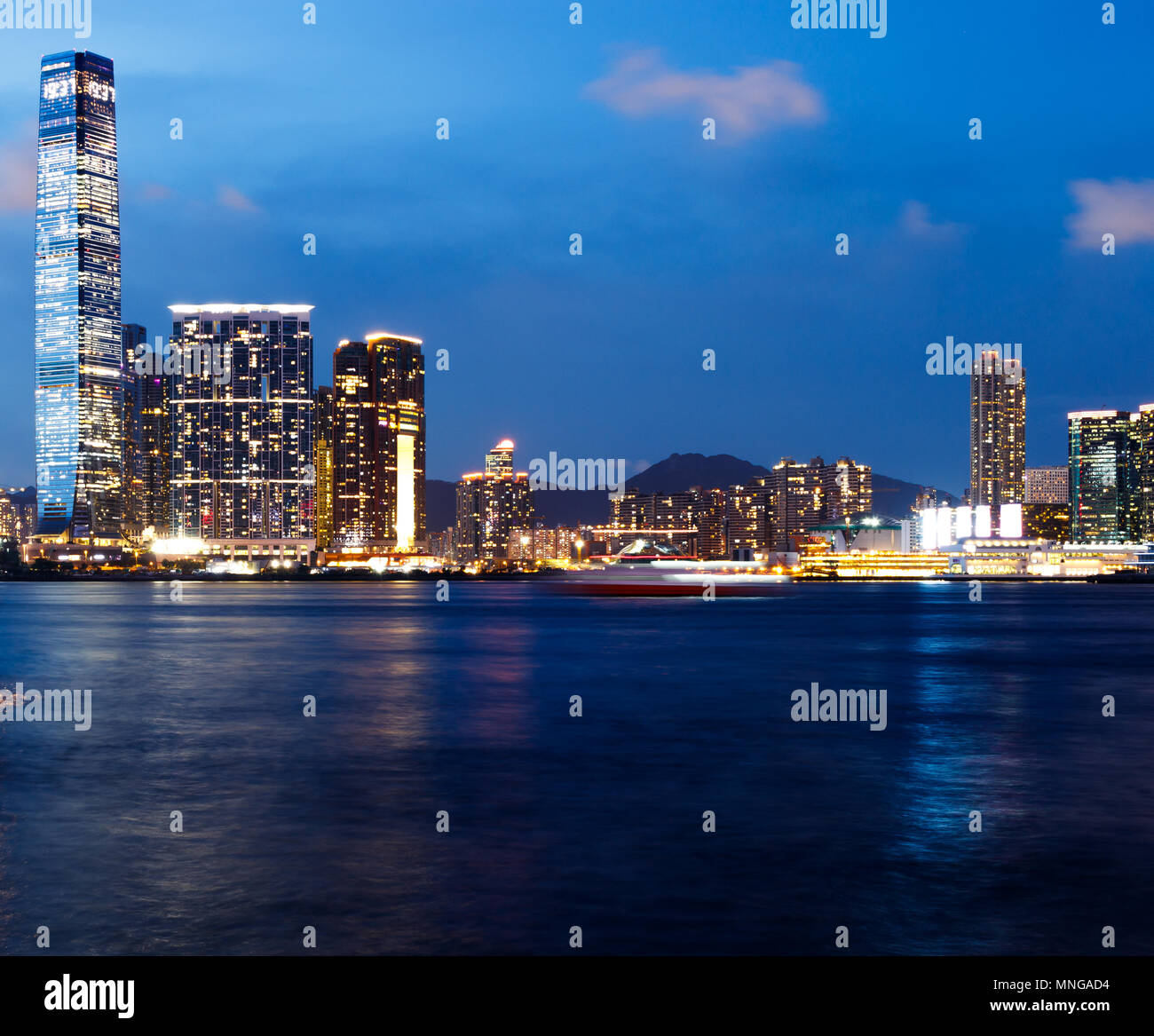 Hong Kong Skyline Kowloon Stock Photo - Alamy