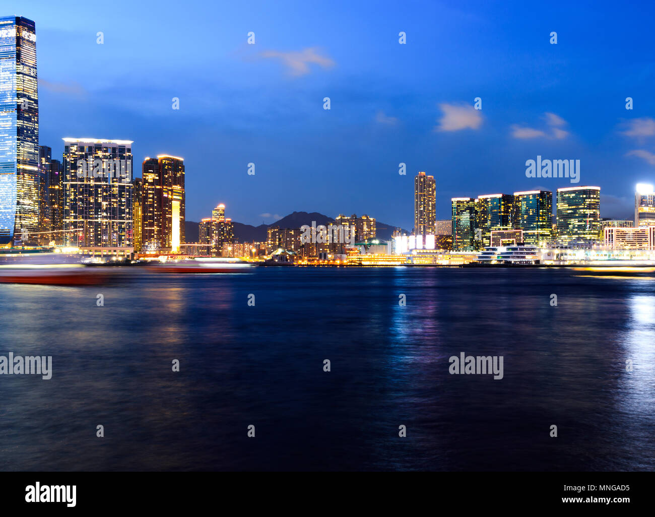 Hong Kong Skyline Kowloon Stock Photo - Alamy