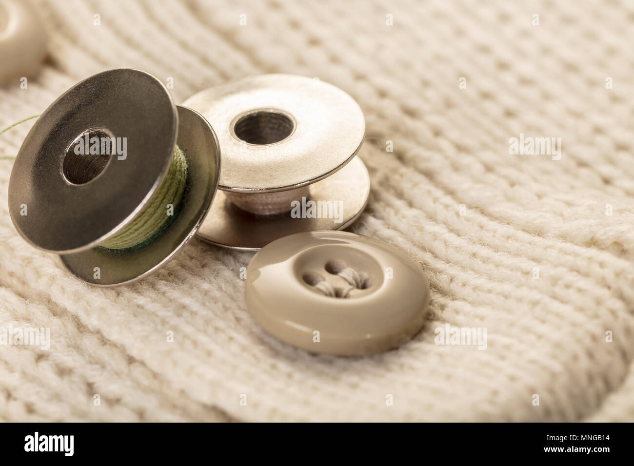 Thread closeup hi-res stock photography and images - Alamy