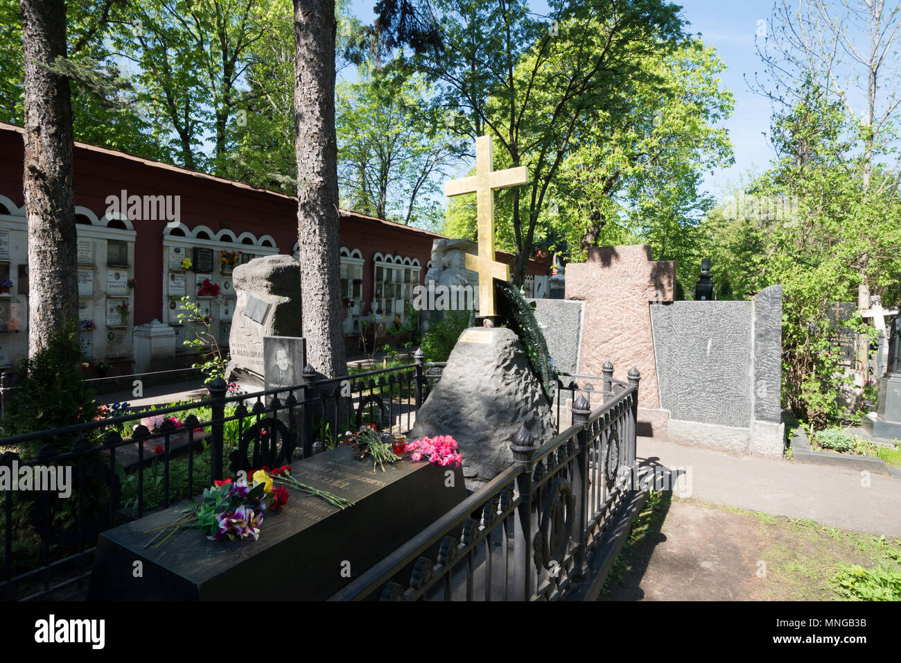grave of nicolai gogol,Novodevichy Cemetery at the Novodevichy Convent ...