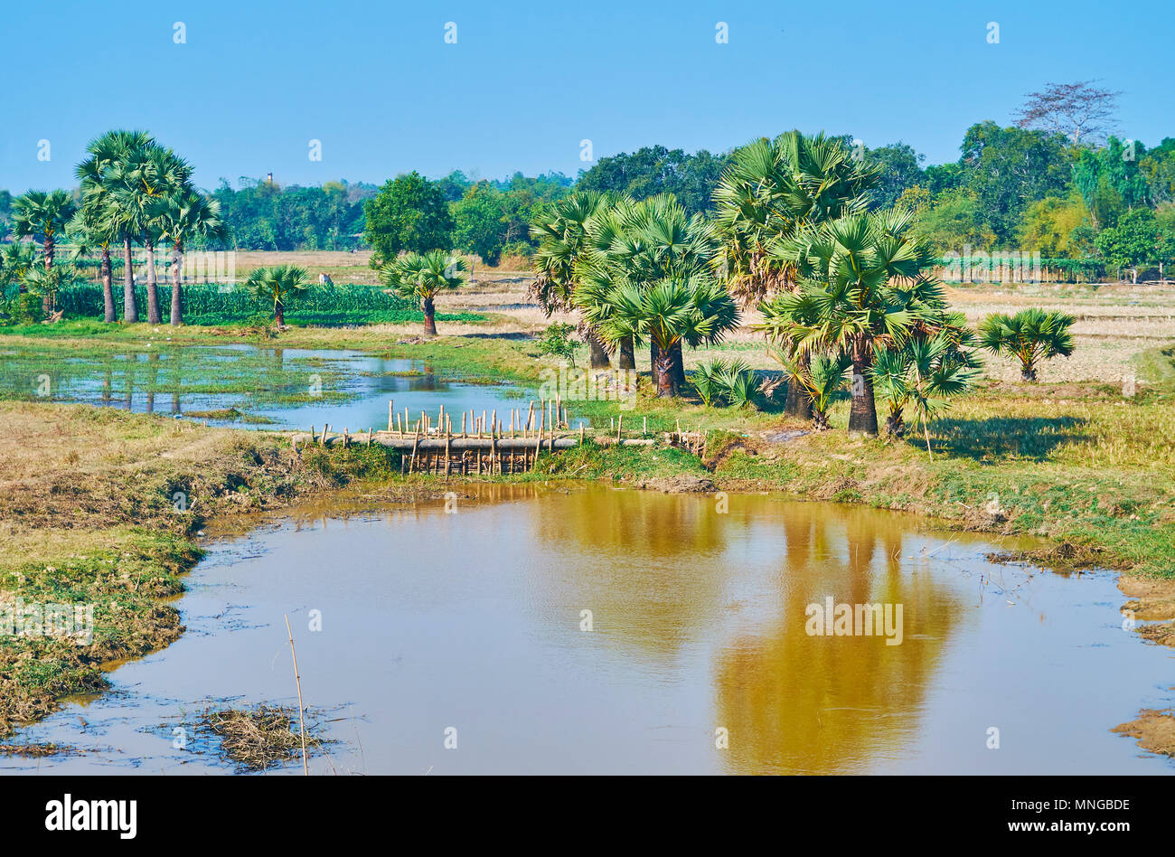 Myanmar bago dam hi-res stock photography and images - Alamy