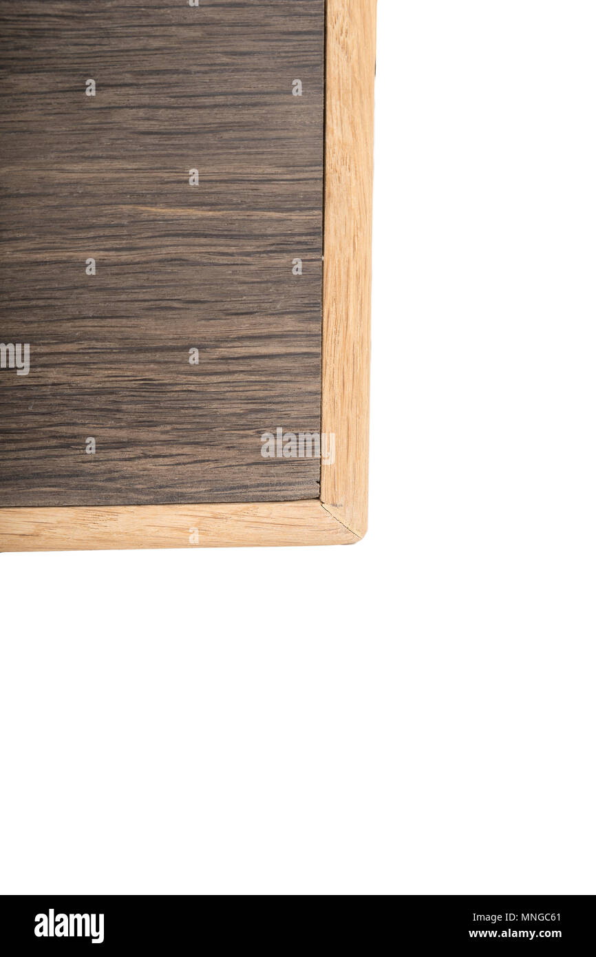 Wooden isolated background texture, compound tree of different pieces ...