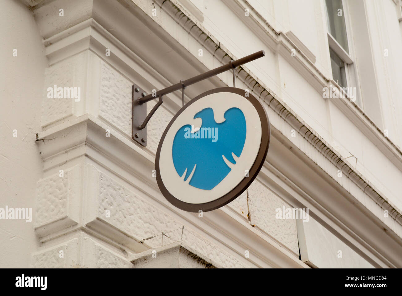 Barclays Bank - logo sign Stock Photo - Alamy