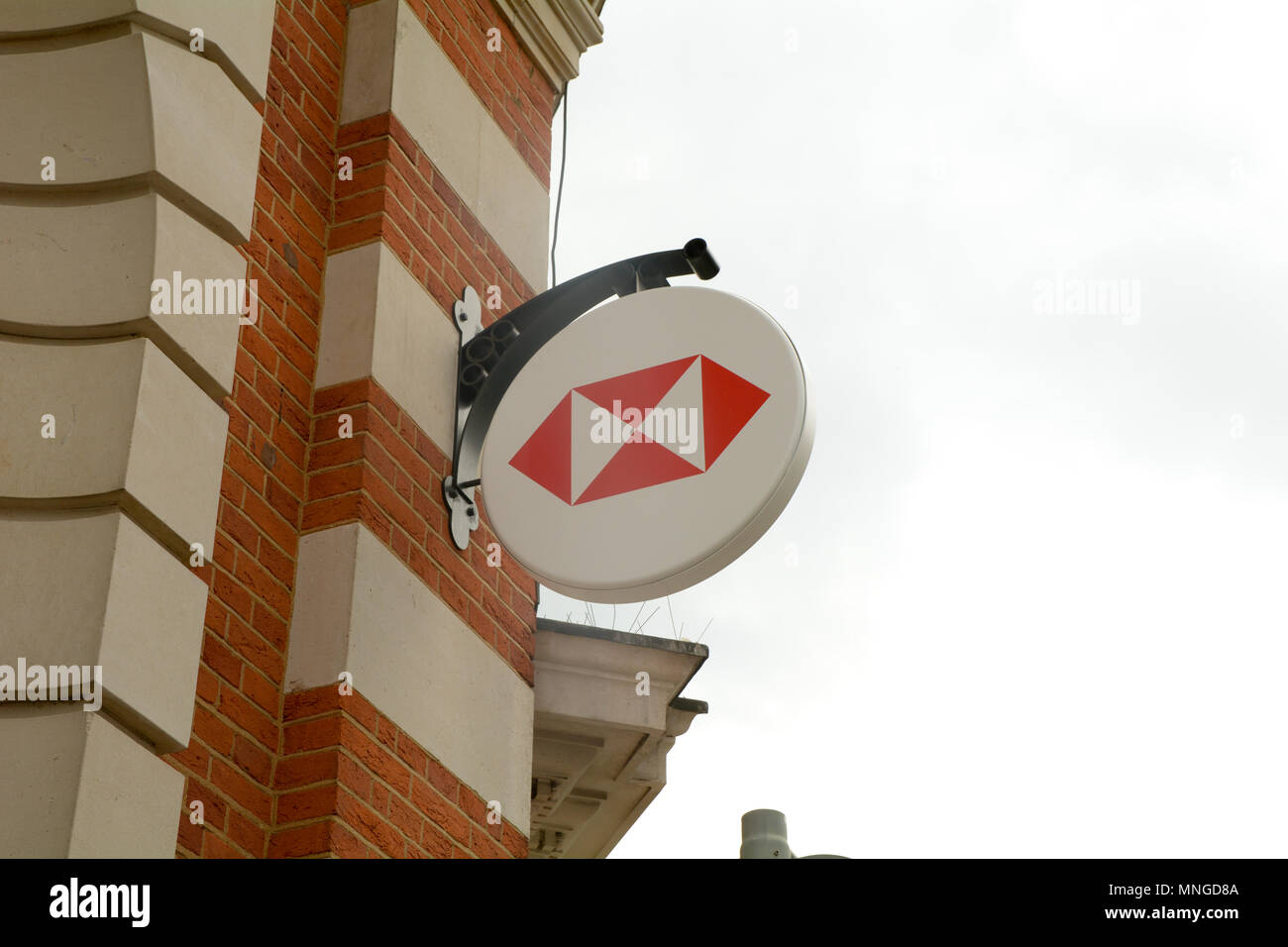 HSBC Bank - logo sign Stock Photo - Alamy
