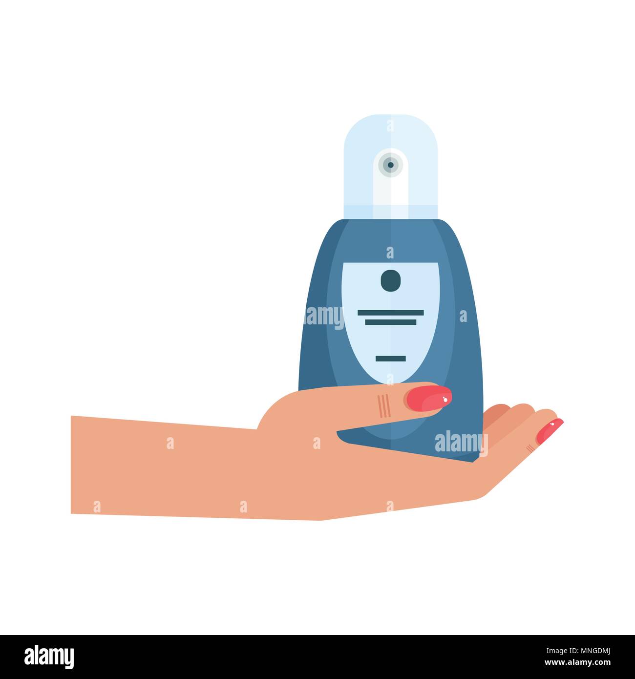 Hands with moisturizing cream Stock Vector Image & Art - Alamy