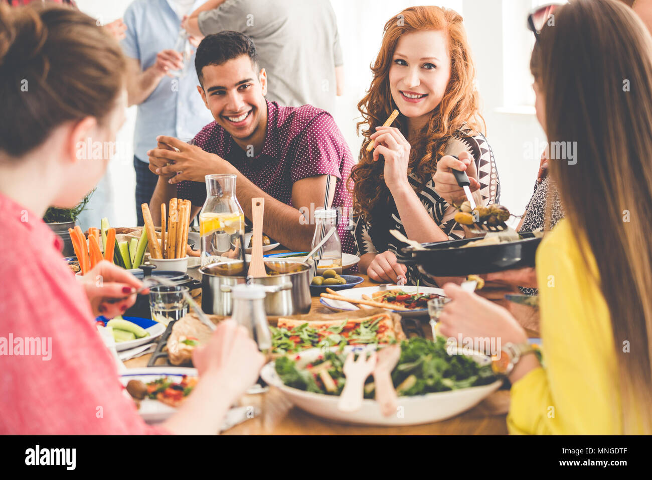 Breadstick man hi-res stock photography and images - Alamy