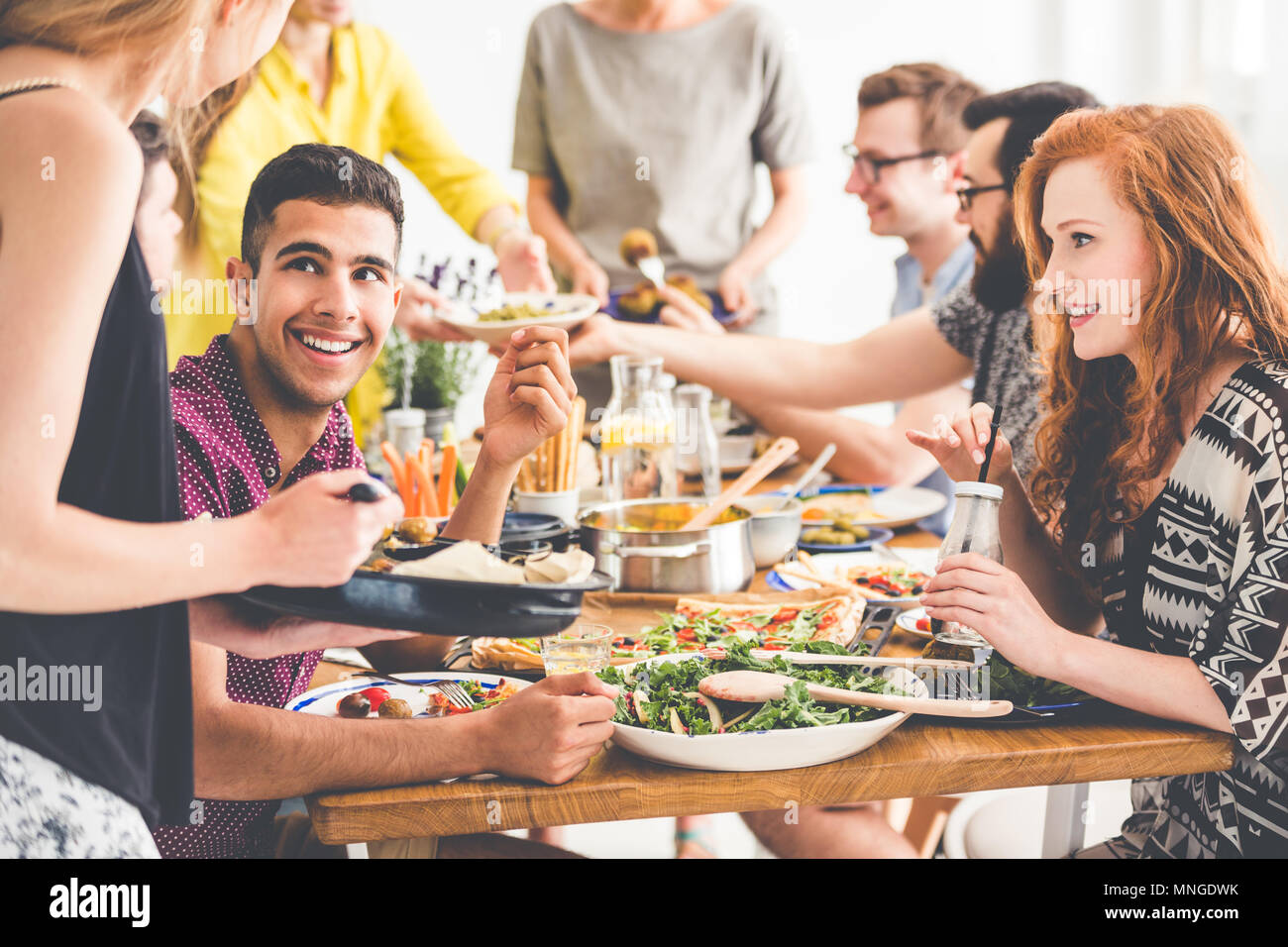 Communal organic hi-res stock photography and images - Alamy