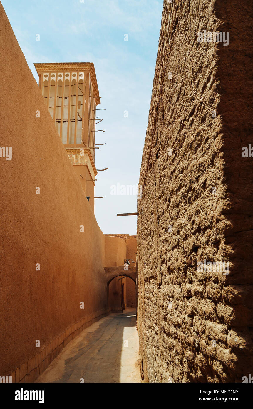 Windcatcher towers is a traditional Persian architectural element to ...