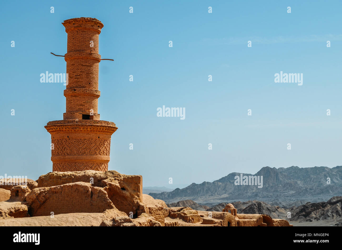 Windcatcher towers is a traditional Persian architectural element to ...