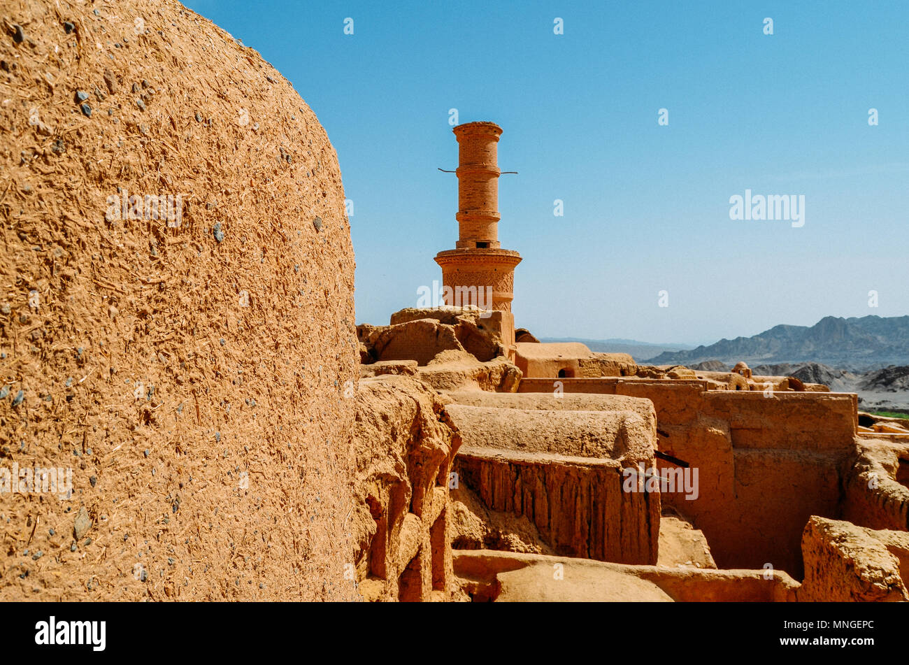 Windcatcher towers is a traditional Persian architectural element to ...