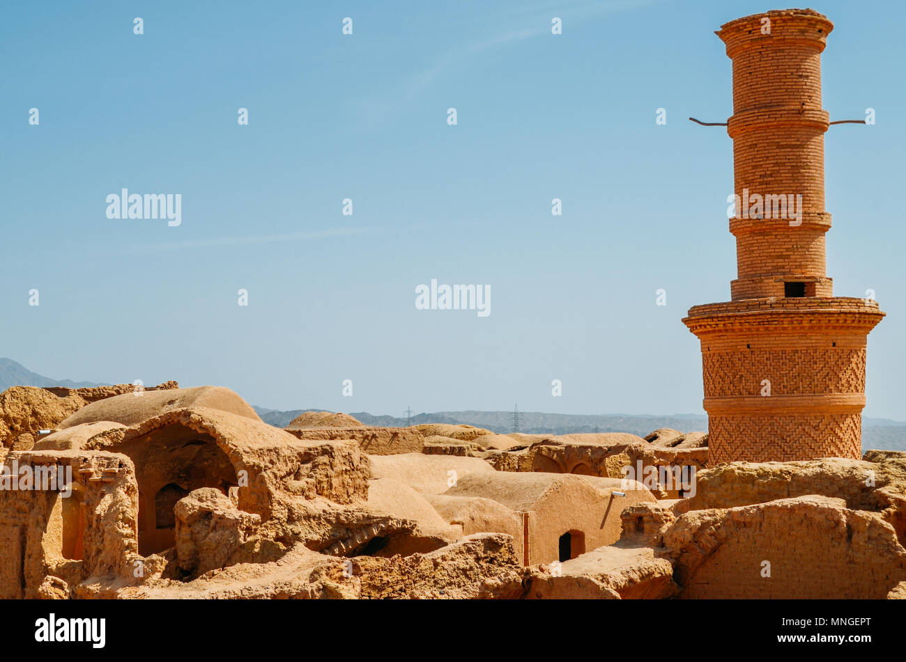 Windcatcher towers is a traditional Persian architectural element to ...