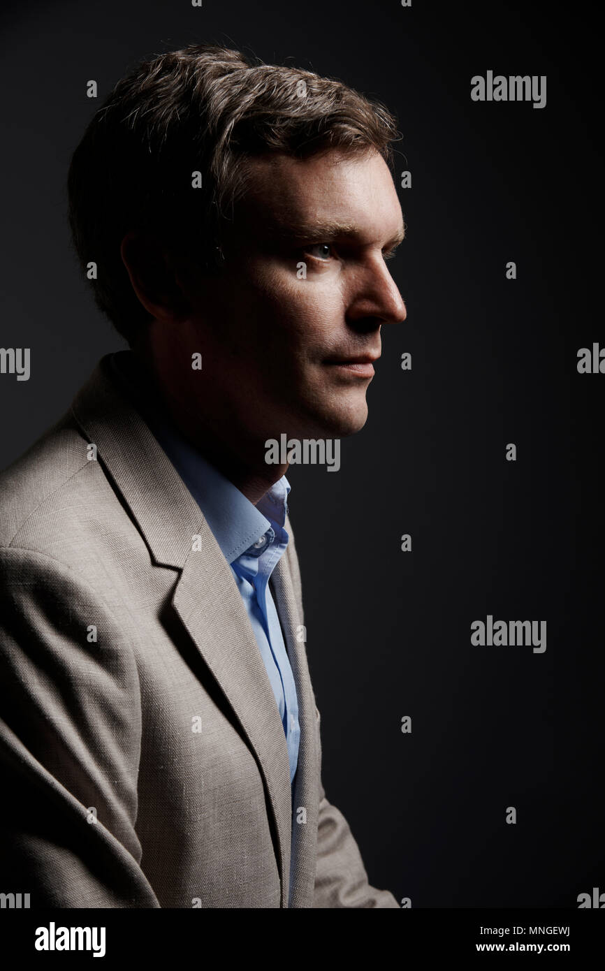 Mark Forsyth at the Oldie Literary Lunch 15/05/18 Stock Photo - Alamy